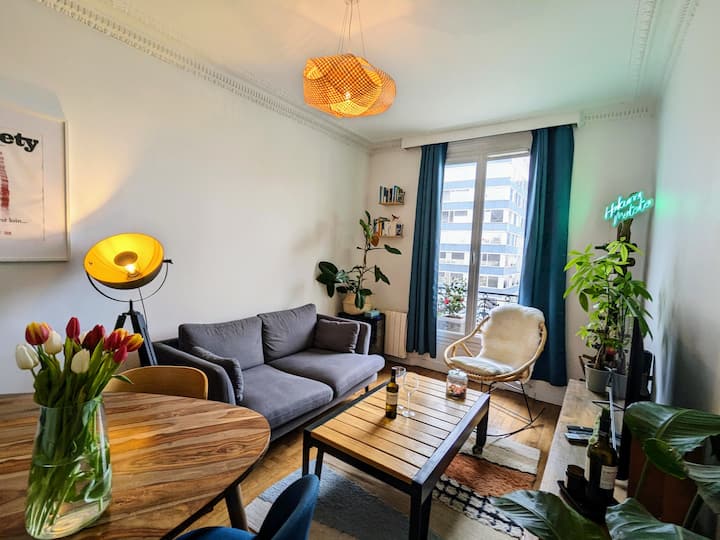 Superbe Appartement Haussmannien, 2 Chambres, Chic - ibis Paris Porte de Clichy Centre