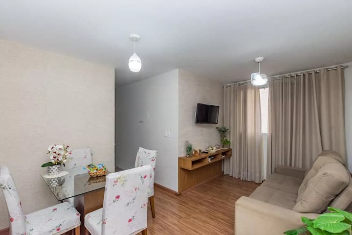 Apart Novíssimo, 1 Suíte Casal+2 Quartos Solteiro - Belo Horizonte