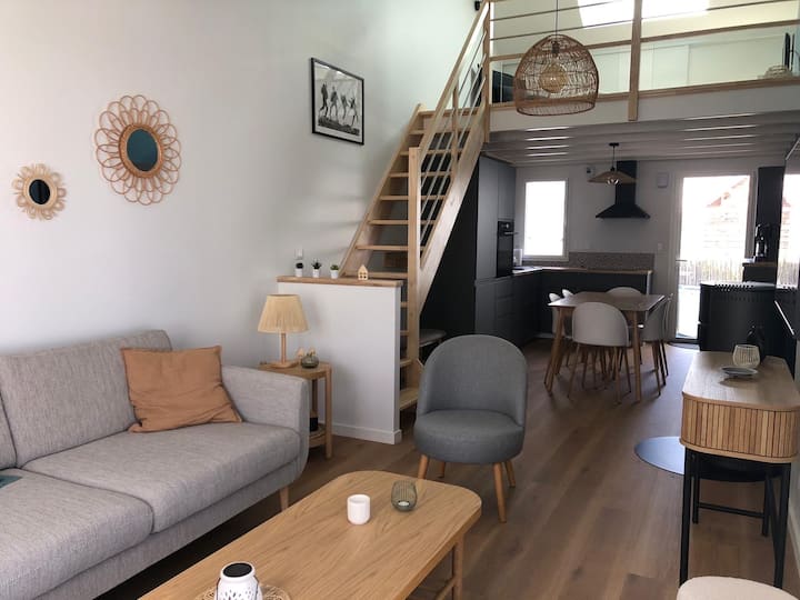 Maison Cosy Typique De Bord De Mer - Rue Paisible - Notre-Dame-de-Monts