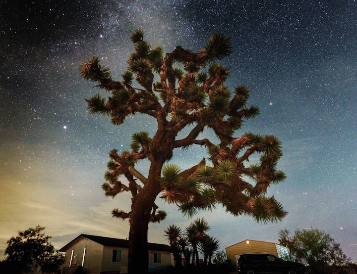 Desert Retreat • Hot Tub • Stars • 4 Acres - Joshua Tree National Park