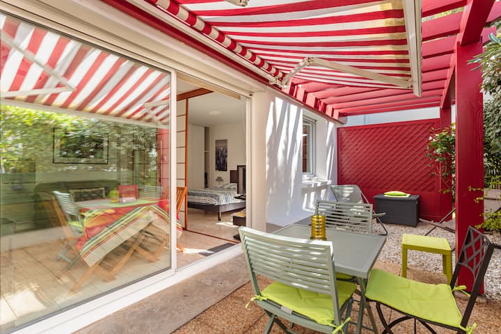 Joli T1 Bis Avec Terrasse 
Proche Plages - Anglet
