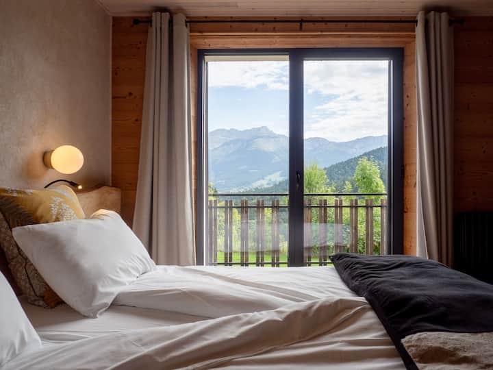 Gîte Privé 4 Suites, Domaine Nature, Vue Montagne - Méaudre