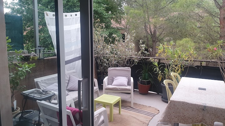 Bel Appartement 60 M2 5pers Résidence Avec Piscine - Aix-en-Provence