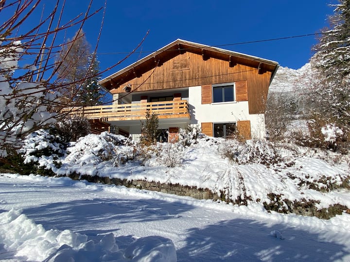 Chalet De Standing Vue Sur Montagne Du Val D’allos - Alpes-de-Haute-Provence
