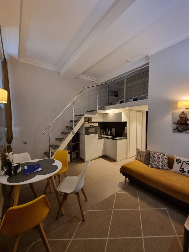 Appartement Cosy & Clim Au Cœur Hypercentre4 Pers - Nice