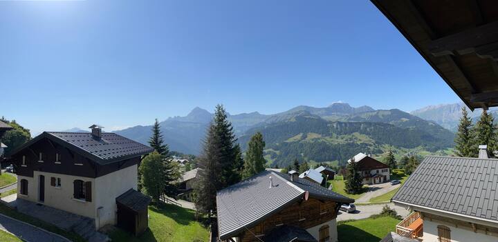 Appartement Vue Sur Les Aravis, Pied Des Pistes - Crest-Voland
