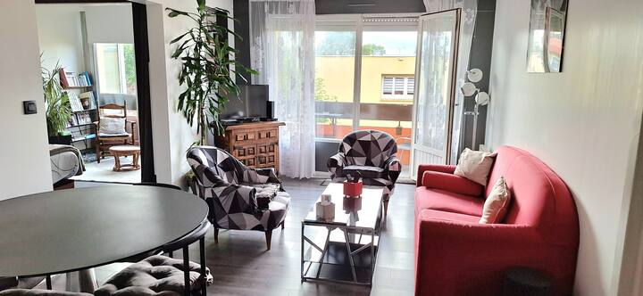 L'aristide, Spacieux (75m²), ÉQuipé, Parking Privé - Belfort