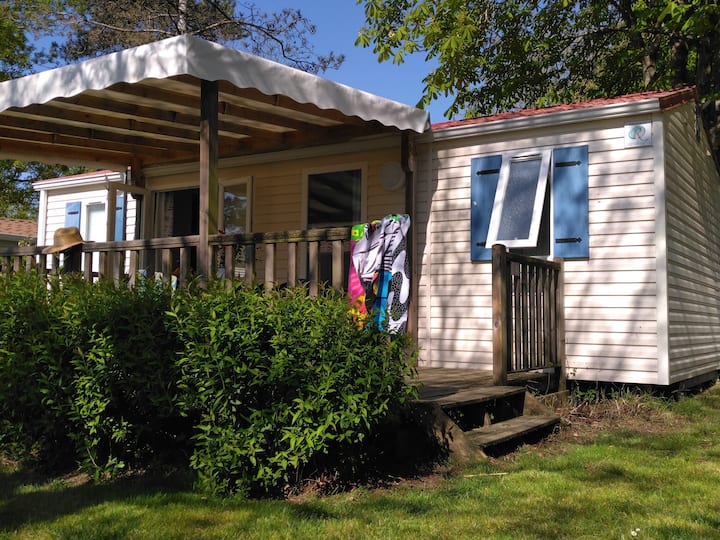 Mobilhome Confort 4 Pers Dans Camping 4* / Piscine - Brem-sur-Mer
