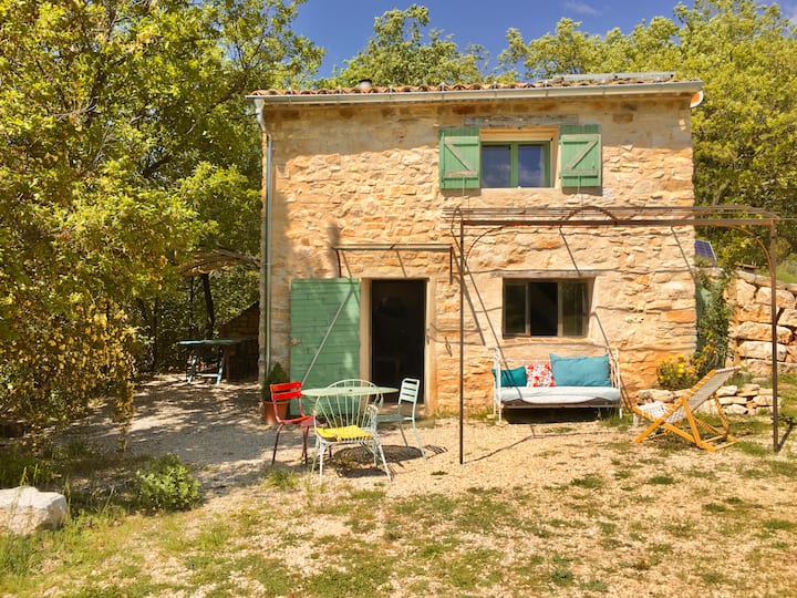 Le Cabanon De Gine Maison éCologique Autonome - Rustrel