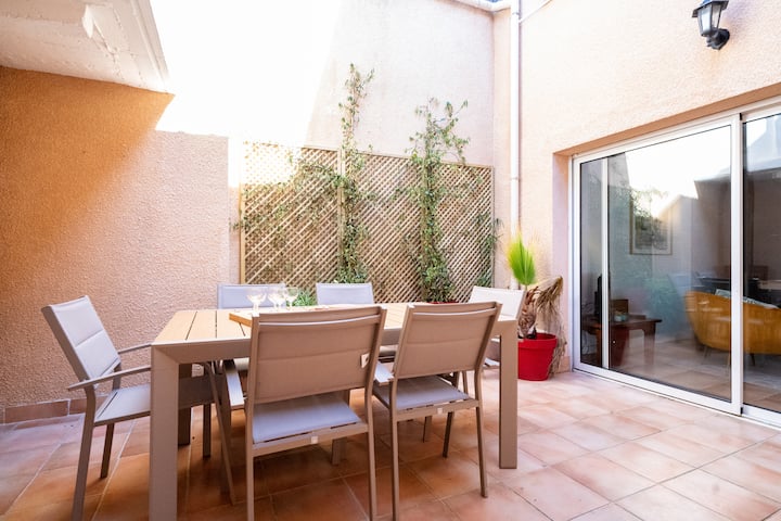 Grande Maison Avec Patio  Proche Mer/centre Ville - Arcachon