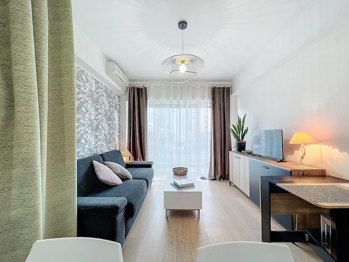 Centre Ville  Confortable Studio 30m2 Avec Parking - Aéroport Ajaccio Napoléon Bonaparte (AJA)