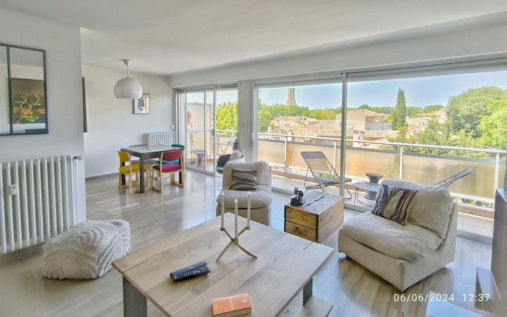 Grand Appartement Climatisation Parking Ascenseur - Aix-en-Provence