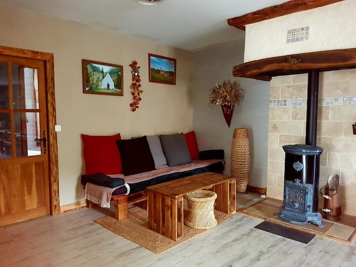 Ancien Bistro Avec Four à Pizza Et Fourneau à Bois - Meurthe-et-Moselle