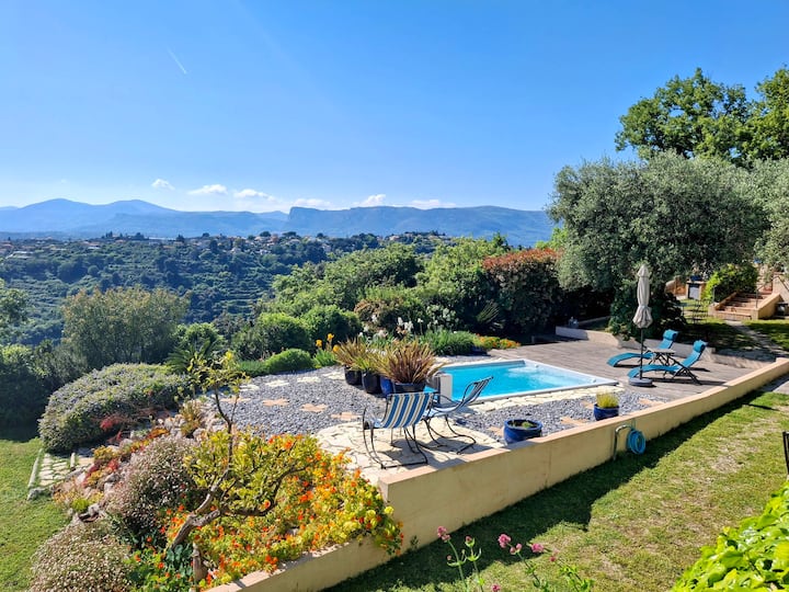 Amapalou, Piscine Jardin Parking Privés, Clim Wifi - Nice