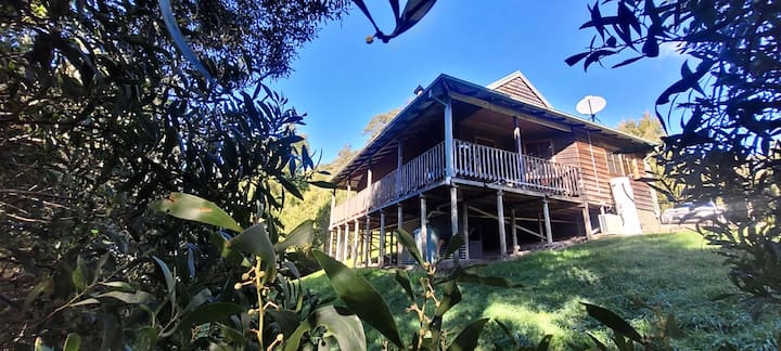 Tall Trees Eco Retreat - Satinwood Cottage - Great Otway National Park