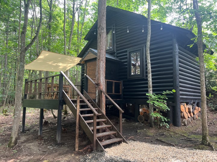 Log Cabin In The Woods - Yukari Cabins #3 - 芦別市