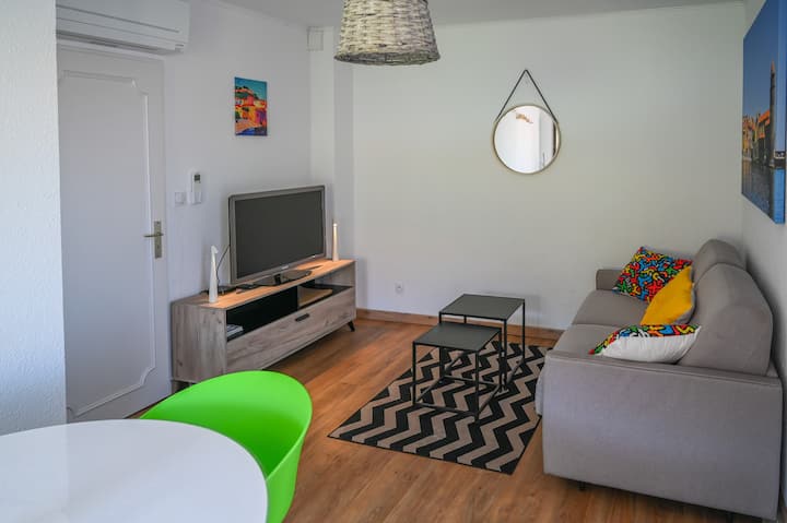 Joli T2 Rénové à 2 Pas De La Plage, Parking Privé - Colliure