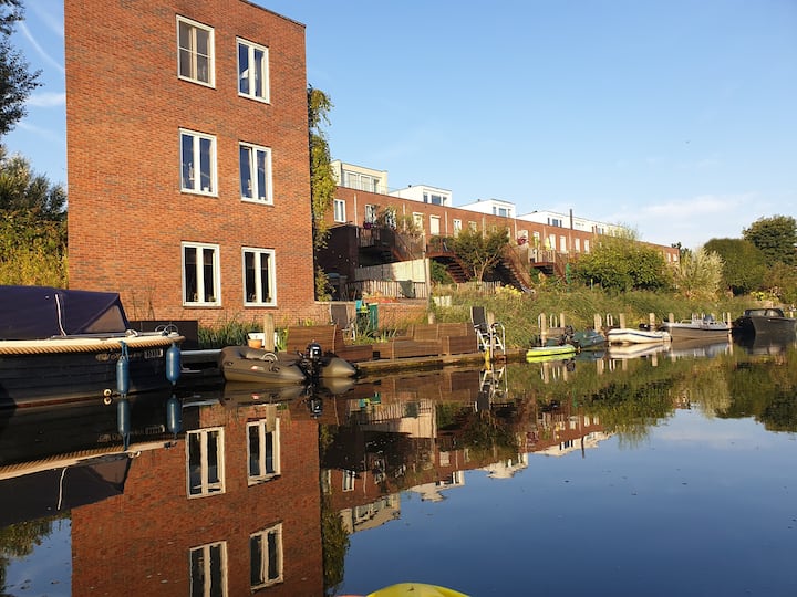 Waterwoning Amsterdam Met Eigen Aanlegsteiger - Amsterdam