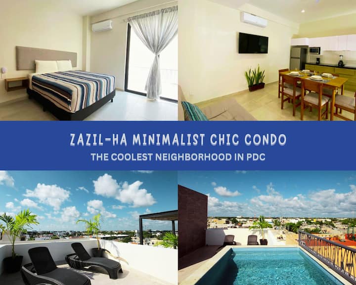 Chic Stay, Rooftop Plunge Pool, 4 Blocks From 5th - Playa del Carmen