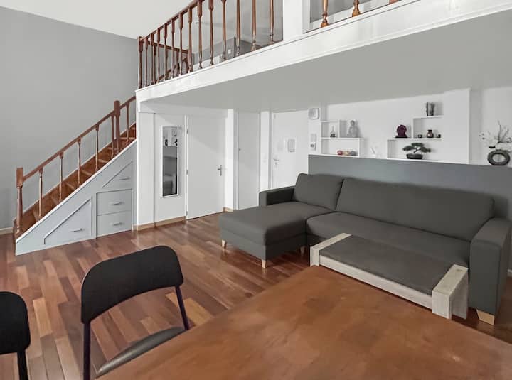 Studio Cosy Avec Mezzanine, Proche Métro à Ivry - Ivry-sur-Seine