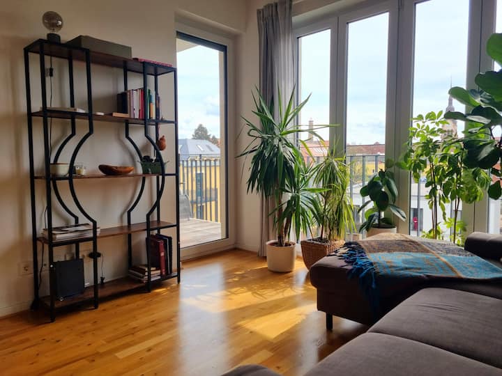 Quiet Modern Apt | South Balcony, Close To Nature - Leipzig