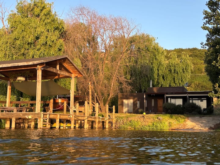 House In Lake Rapel With Hot Tube And Fireplace - Chile