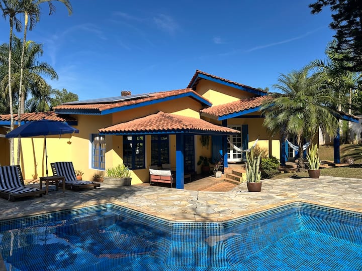 Refúgio C/ Lareira, Piscina E Espaço Gourmet - Cotia