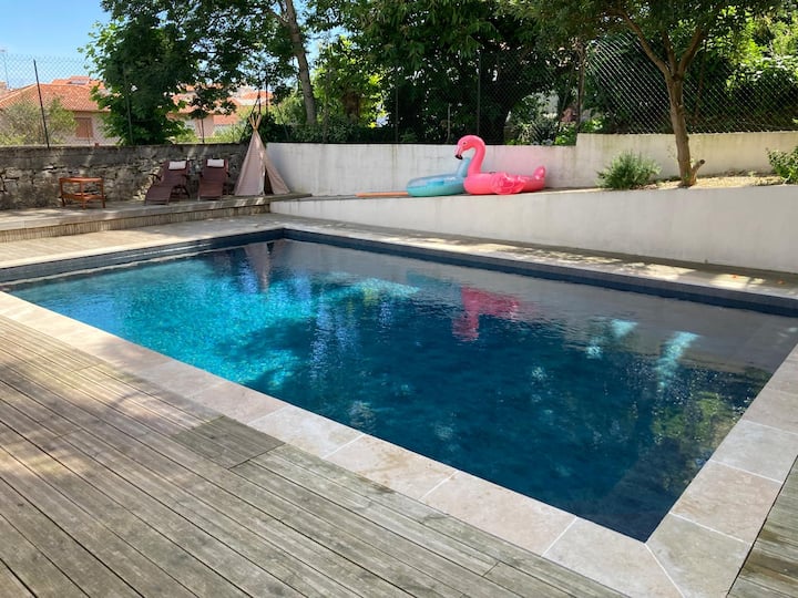 Appartement Avec Grand Balcon, Piscine Et Parking - Bidart