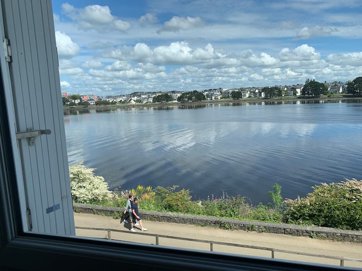 T3 - Charme, Confort Et Vue Scorff Proche Gare - ibis Lorient Centre Gare