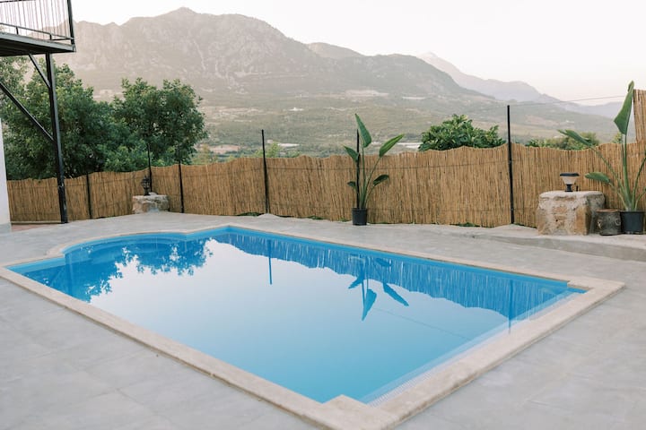 Cozy Mountain View Home With Pool Olympos&adrasan1 - Adrasan