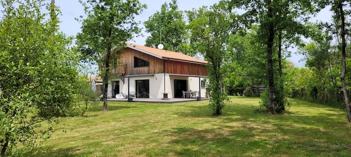 Grande Maison Neuve Climatisée à 2 Pas Du Lac Sud - 朗德