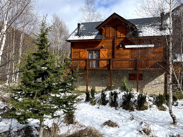Chalet 4a Bois Au Coeur Des Pyrénées Ariégeoises - Porté-Puymorens