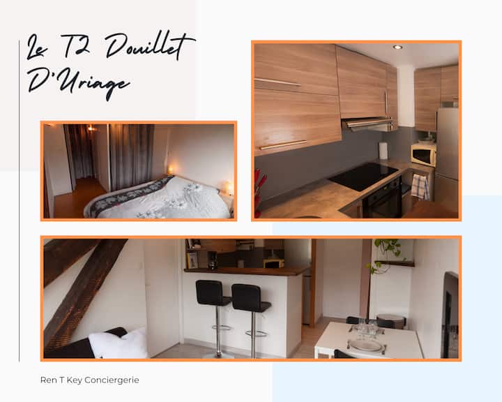 Le T2 Douillet D'uriage-cure Thermale-2/3 Pers - Lac Merlat
