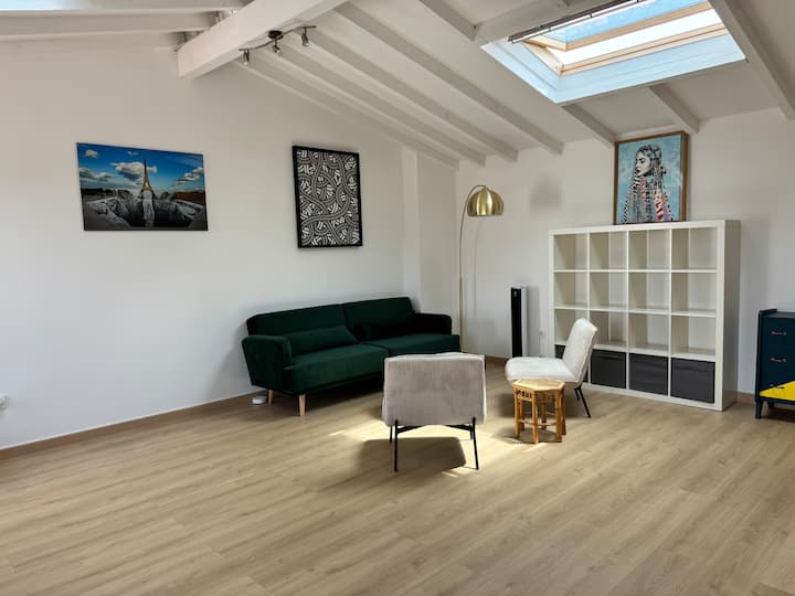 Loft Familial 120 M2 Lumineux & Rénové 3 Chambres - Vieux-Port de Marseille