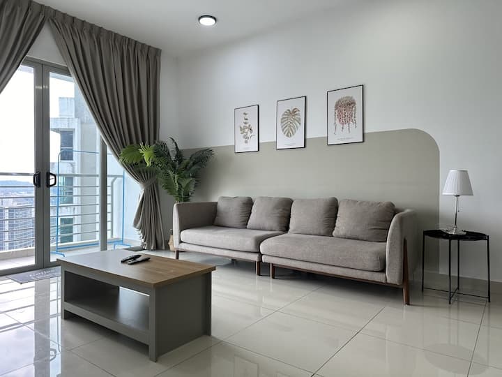 Residensi Flora Lakeview Cozy 3br Family Nr Mrt#22 - Seri Kembangan
