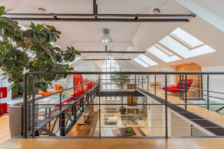 Unique Luxury Designer Loft - 300m2 - Louvre, Paris - Full Air-conditioning - Paris