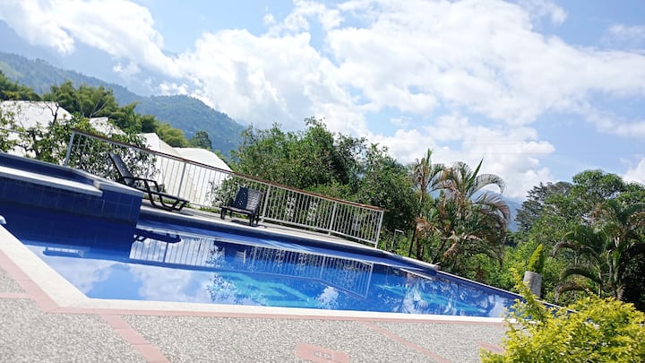 Chalé Villa Lorena, Descanso Y Diversión. - Valle del Cauca
