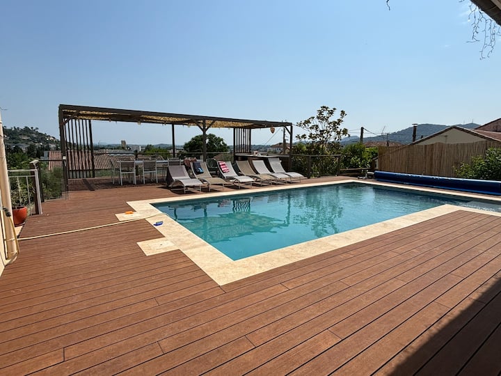Villa Familiale Climatisée Aux Pieds Des Cévennes - Alès