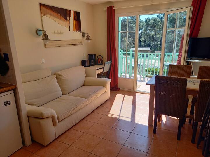 Appartement Dans La Pinède Résidence Avec Piscine - Lacanau Océan