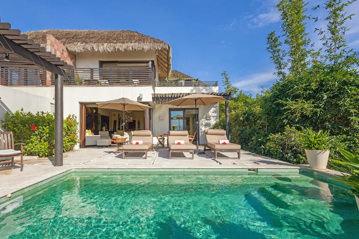 Spectacular Corner Villa With Ocean View & Jacuzzi - Punta Mita
