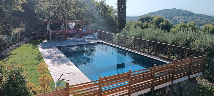 Villa Avec Piscine, Vue Panoramique Ste Victoire - Gardanne
