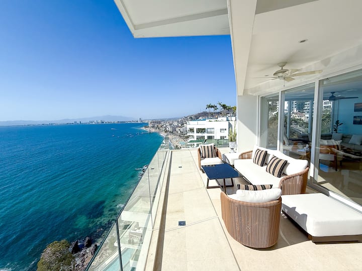 The Best Views In Pv! Indah 12th Floor Nw Corner - Puerto Vallarta