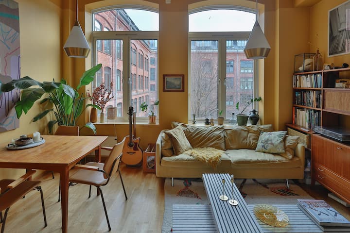 Dreamy Warehouse Flat Perfectly Placed In The City - Oslo