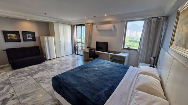 Lindo Flat Vista Mar Barra Da Tijuca - Rio de Janeiro