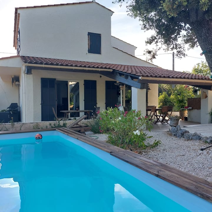 Maison En Provence Avec Piscine Privée - Nans-les-Pins