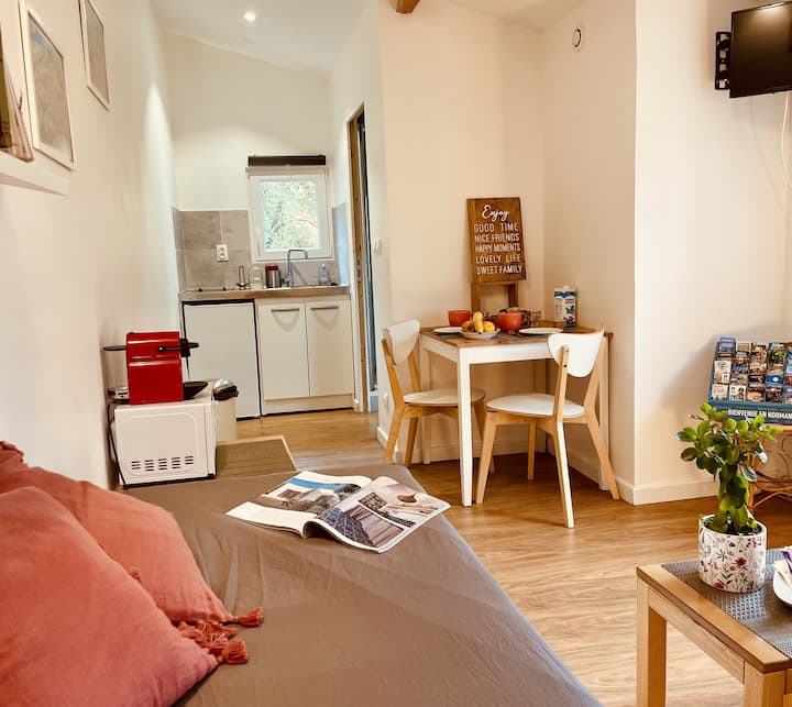 Studio Neuf Cosy Proche Gare, Shopping, Clinique - Caen