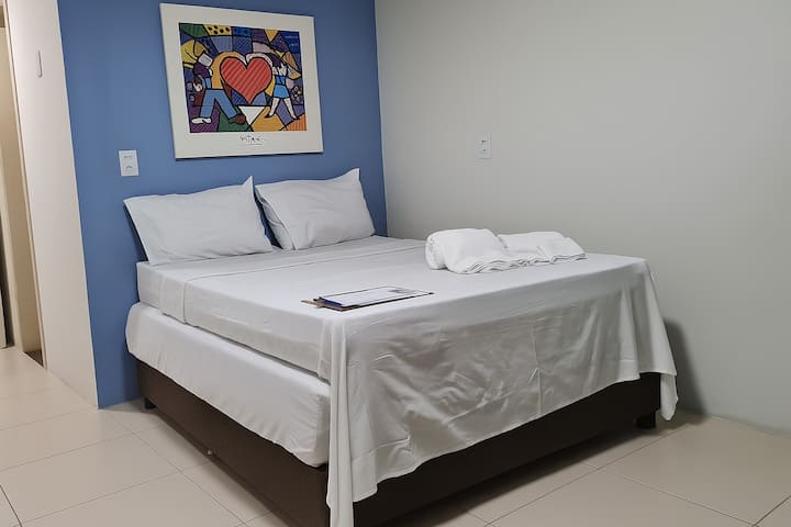 Apart 202 Smarttv Wifi Ac 100m Cariri Shop - Juazeiro do Norte