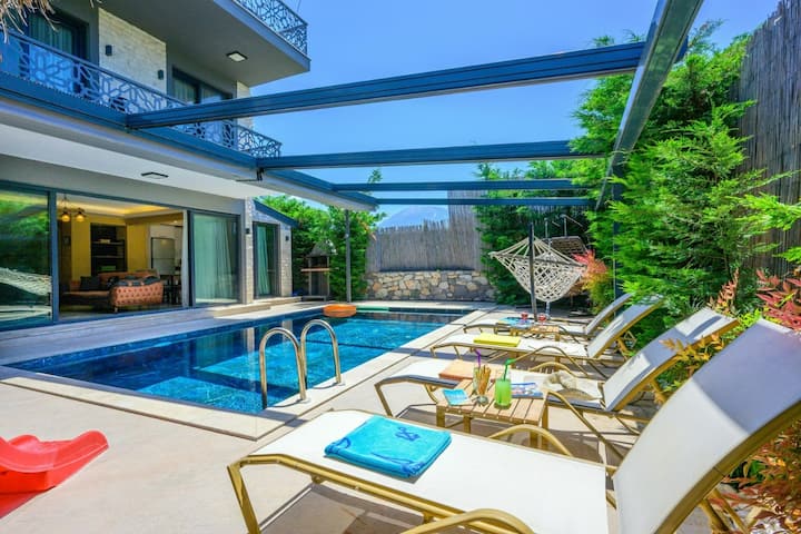 Private 4+1 Villa With Jacuzzi Söğüt 3 - Fethiye