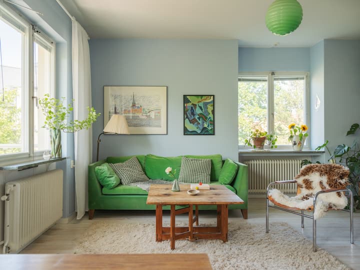 Charmig Barnvänlig Funkis Lägenhet Med Balkong - Stockholm