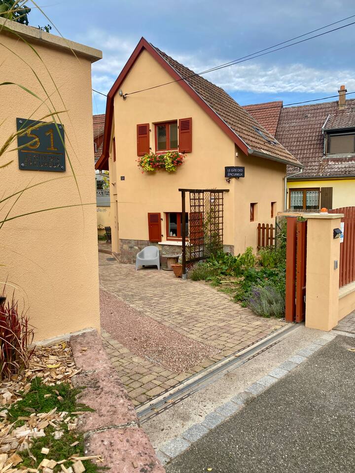 Maison Cosy Avec Terrasse, Entre Vigne Et Montagne - Parc de Schoppenwihr